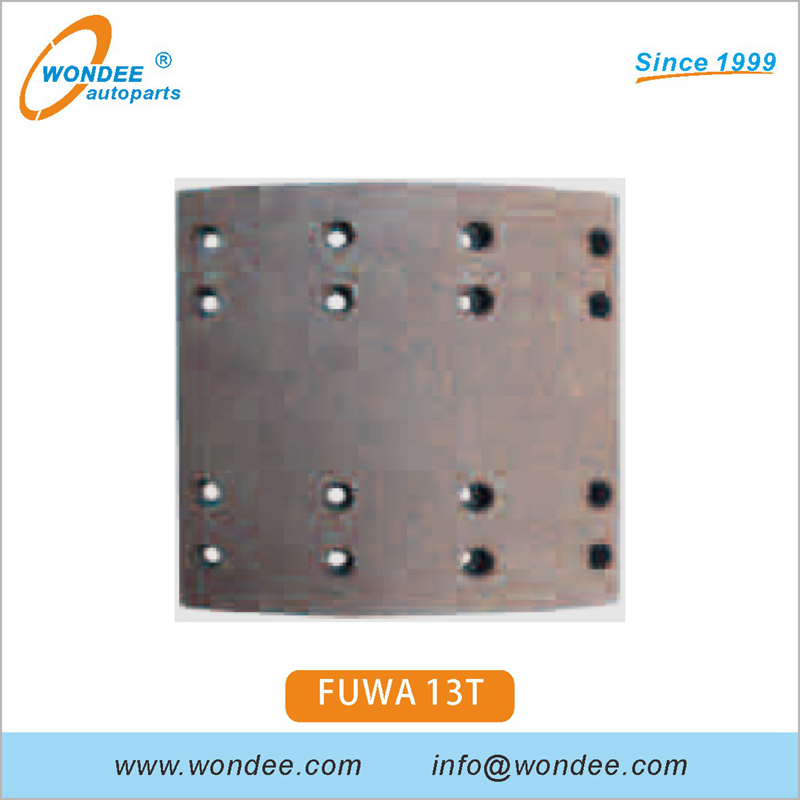 OEM Brake Linings for Heavy Duty Semi Trailer and Trucks - Buy brake ...