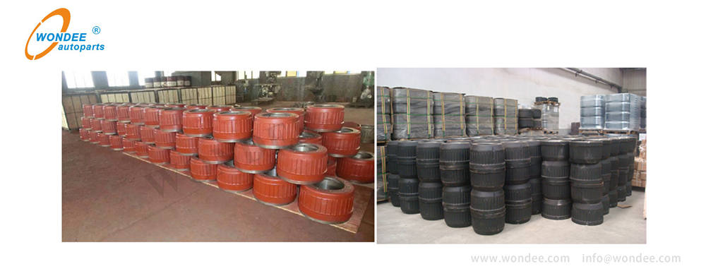 Heavy Duty OEM casting Brake Drums for Semi Trailer and truck Parts ...