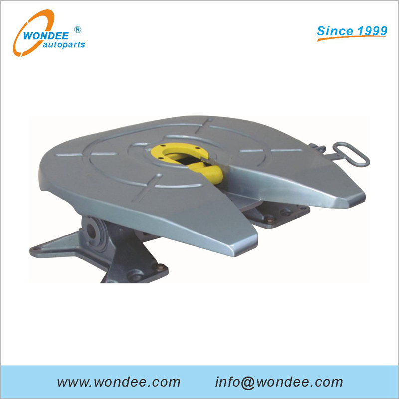 2/3.5 Inch 50/90# Casting Fifth Wheel for Heavy Duty Trucks, Tractors ...